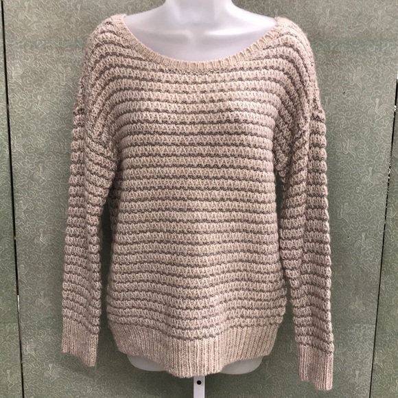 LOFT | Sweaters | Loft Gorgeous Sweater With Silver Sparkle Detail ...